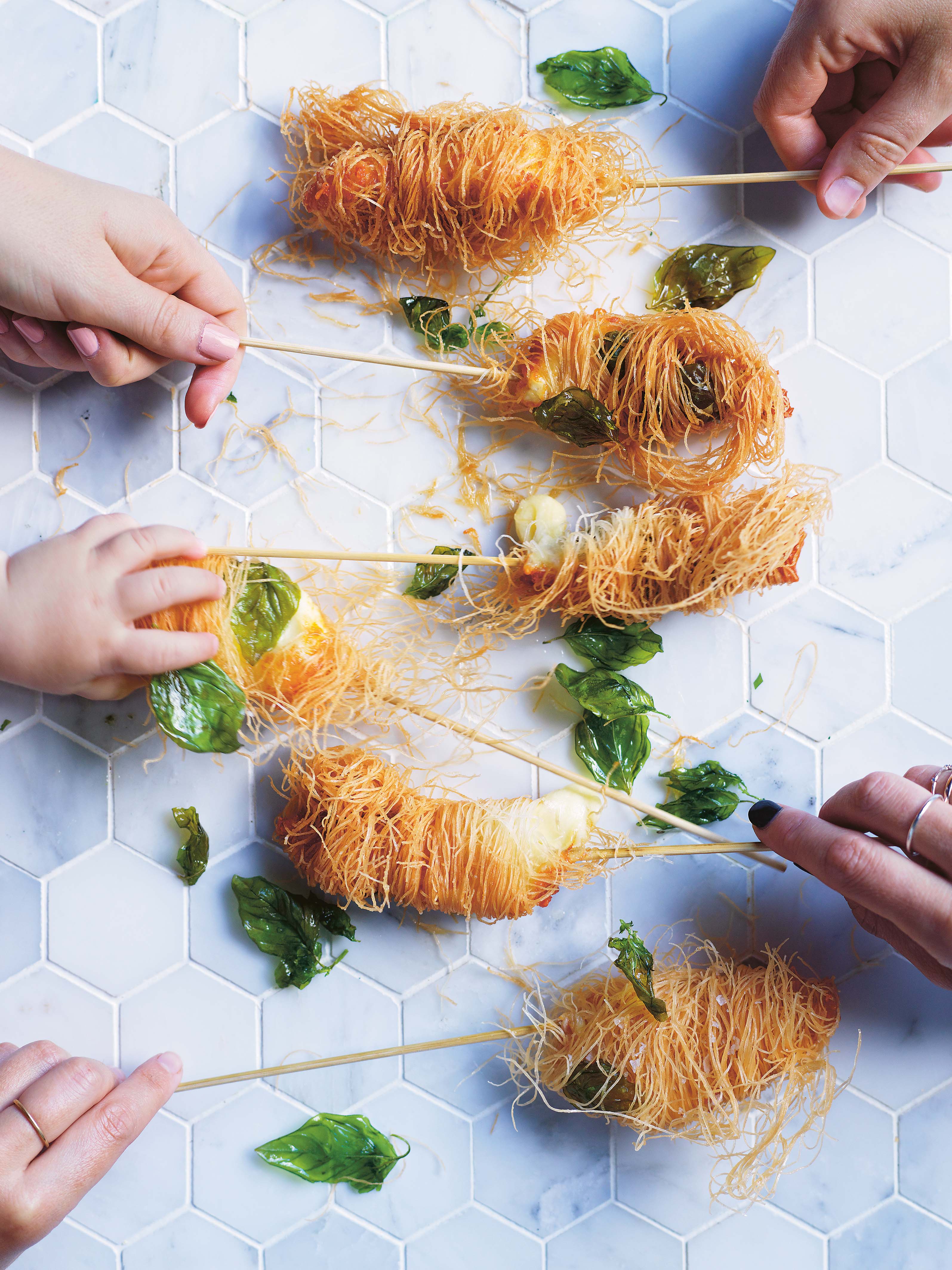 Recipe 9: Fuzzy basil cheese sticks – Glowpear Australia